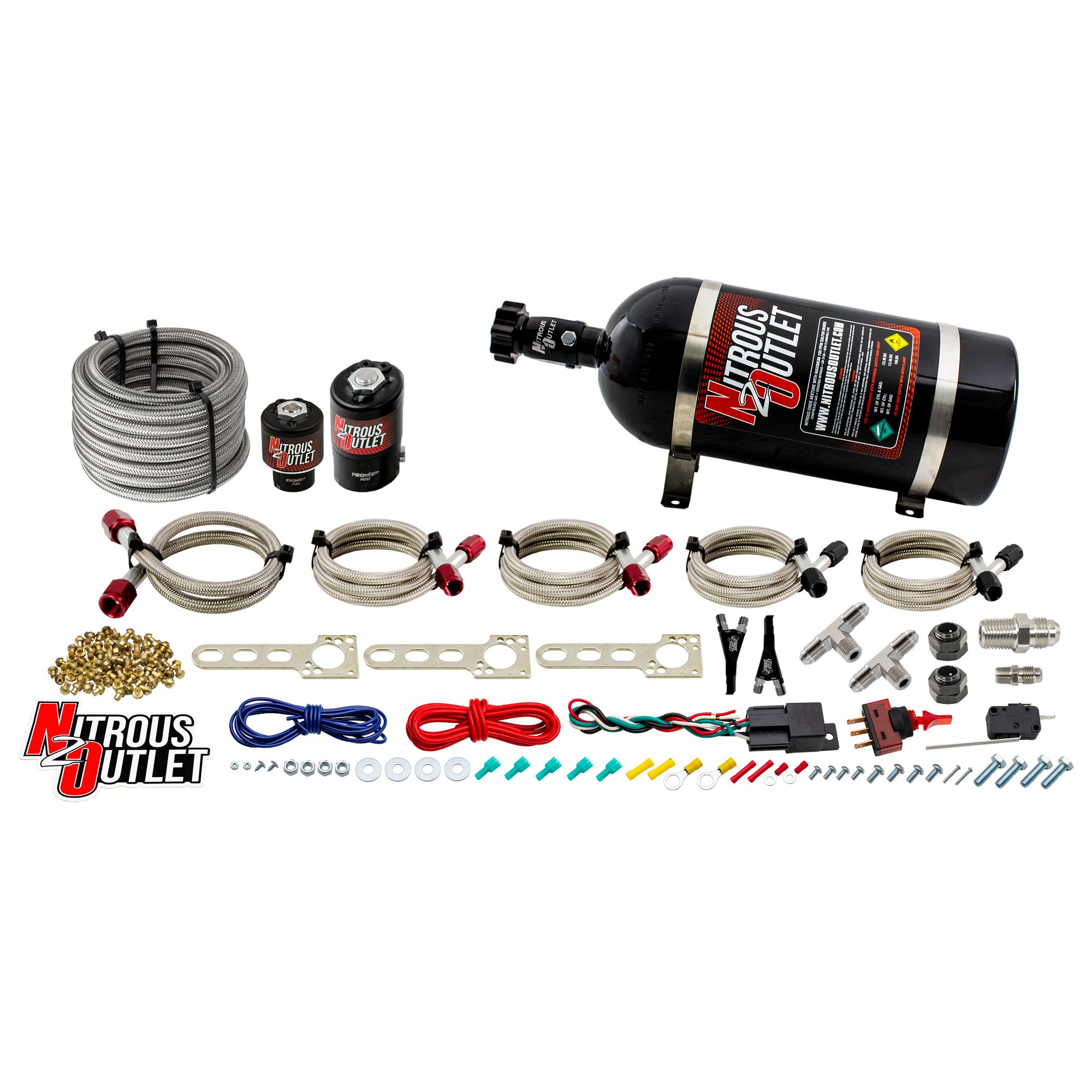 GM EFI Dual Nozzle System – Nitrous Outlet