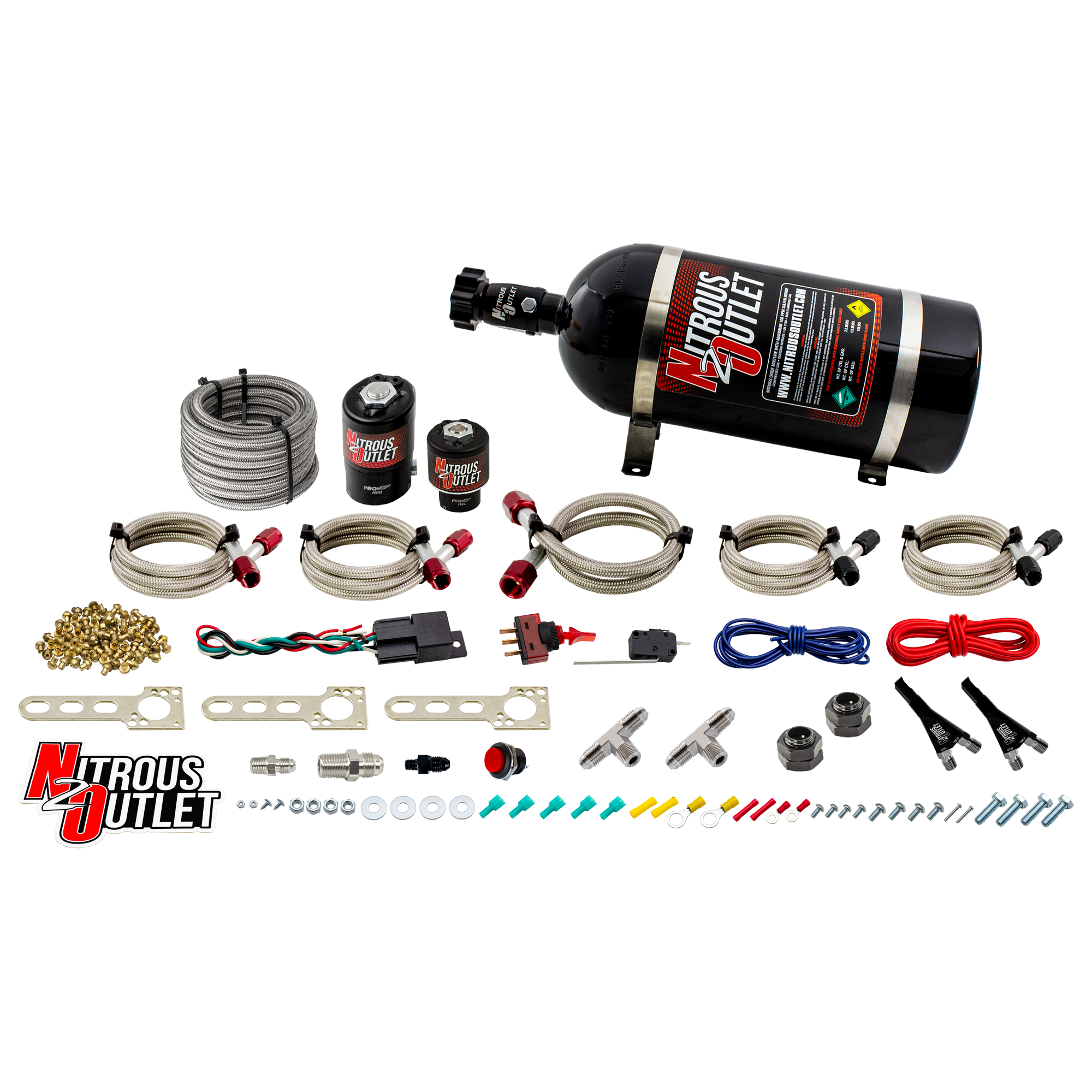 Ford EFI Dual Nozzle System – Nitrous Outlet