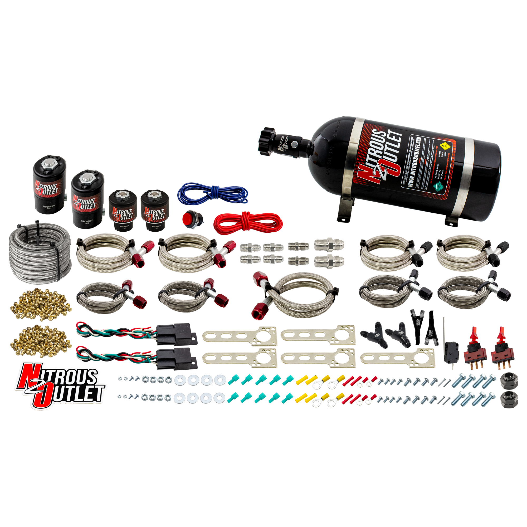 Mopar EFI Dual Stage Single Nozzle – Nitrous Outlet