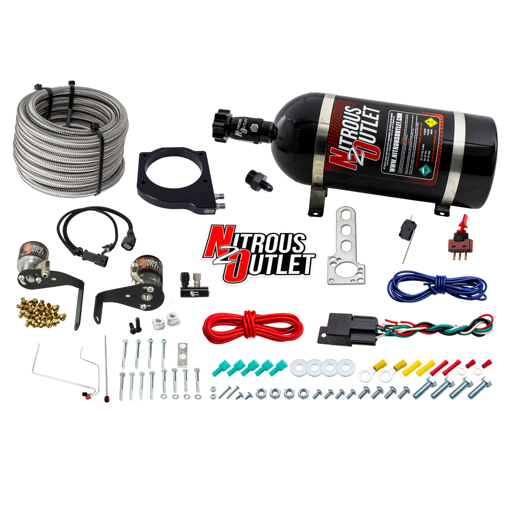 GM 2010-2015 Camaro 102mm FAST Intake Plate System – Nitrous Outlet