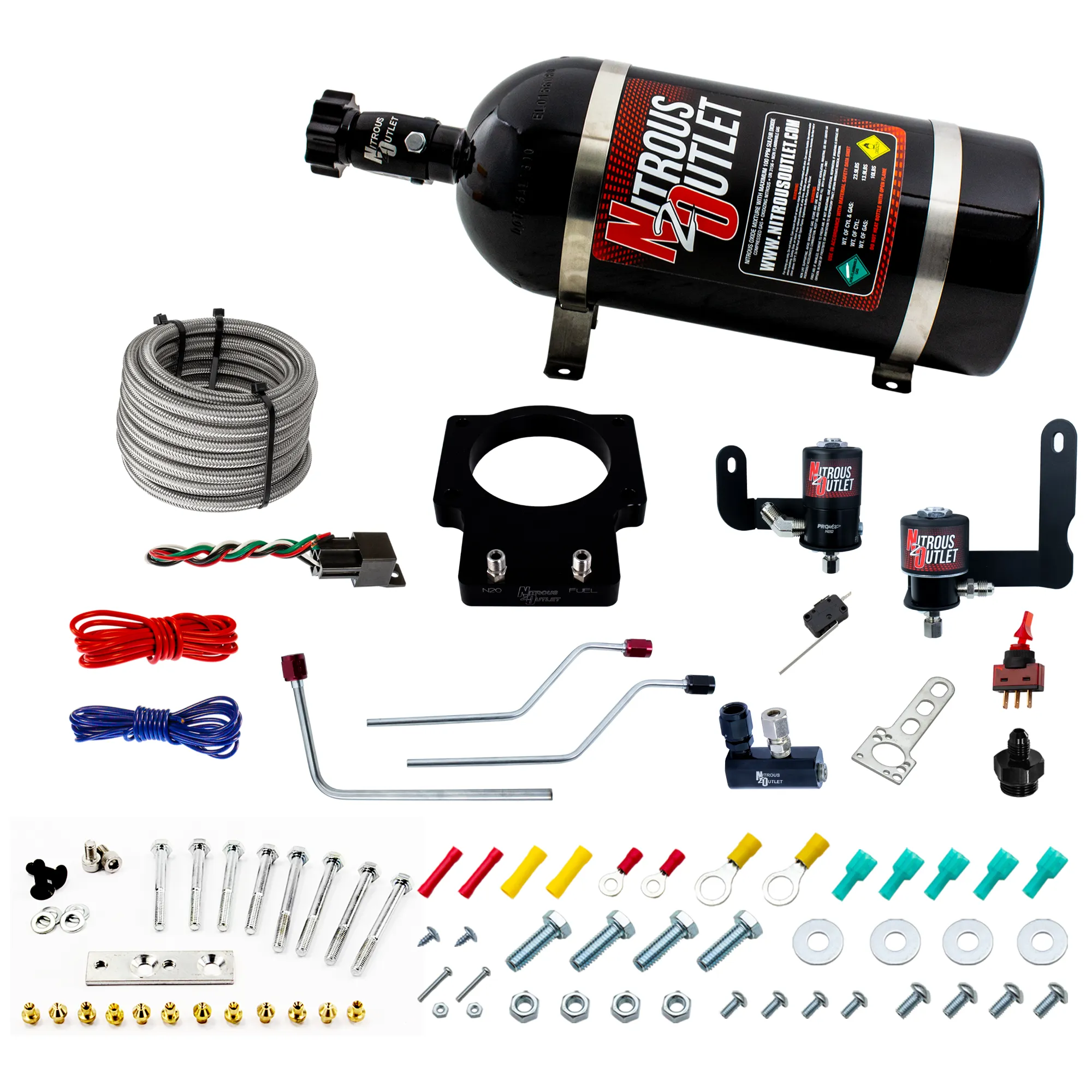 Pontiac 04-06 GTO 92mm FAST Intake Plate System – Nitrous Outlet