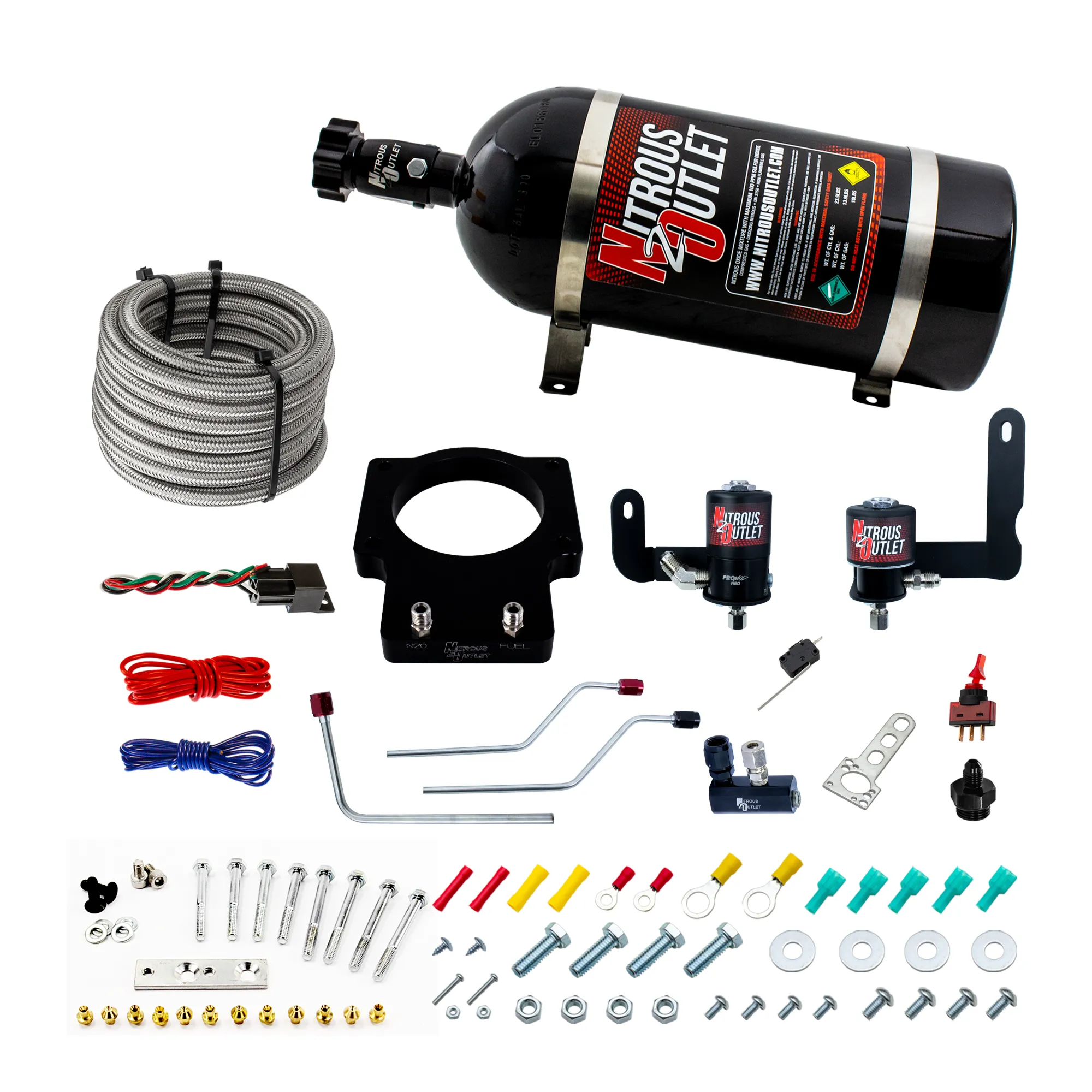 GM 05-09 Corvette 92mm Intake Plate System – Nitrous Outlet