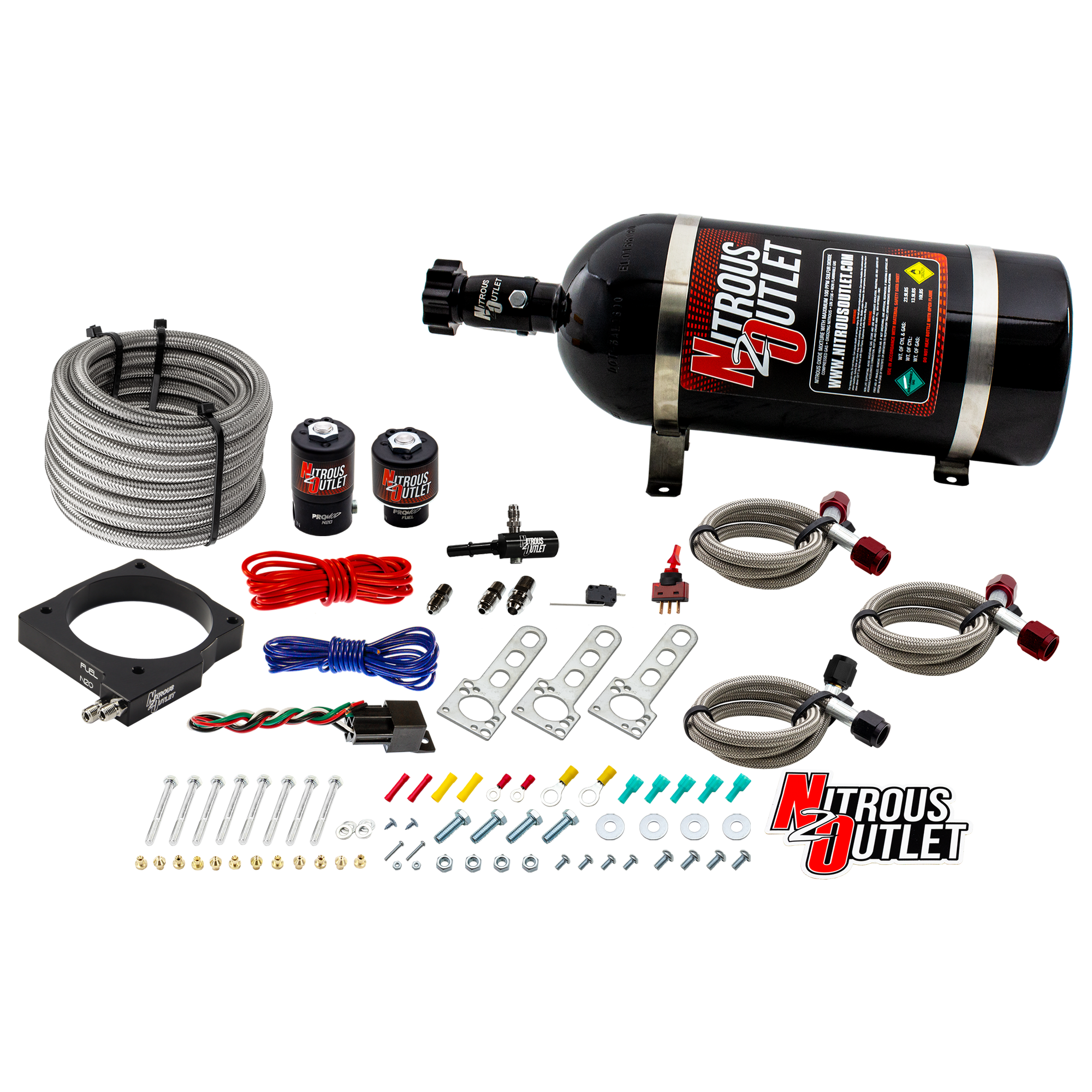 Mopar 6.1 85mm Hemi Plate System – Nitrous Outlet