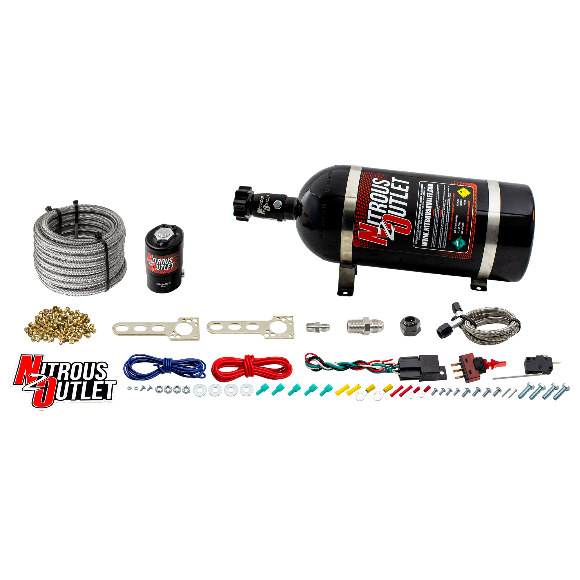 Universal Single Nozzle Dry System – Nitrous Outlet