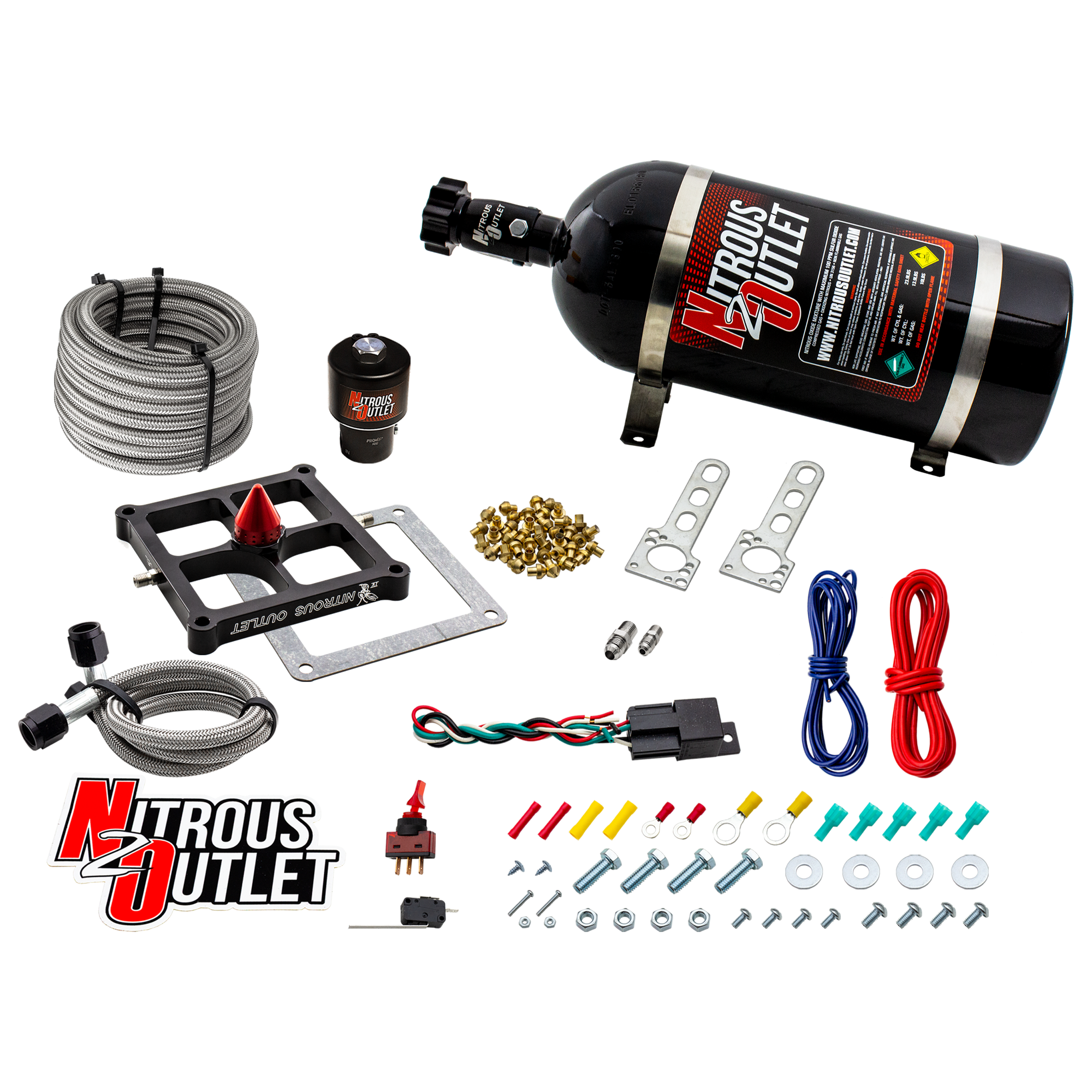 Stinger 4 Race Dry 4500 Nitrous Plate System – Nitrous Outlet