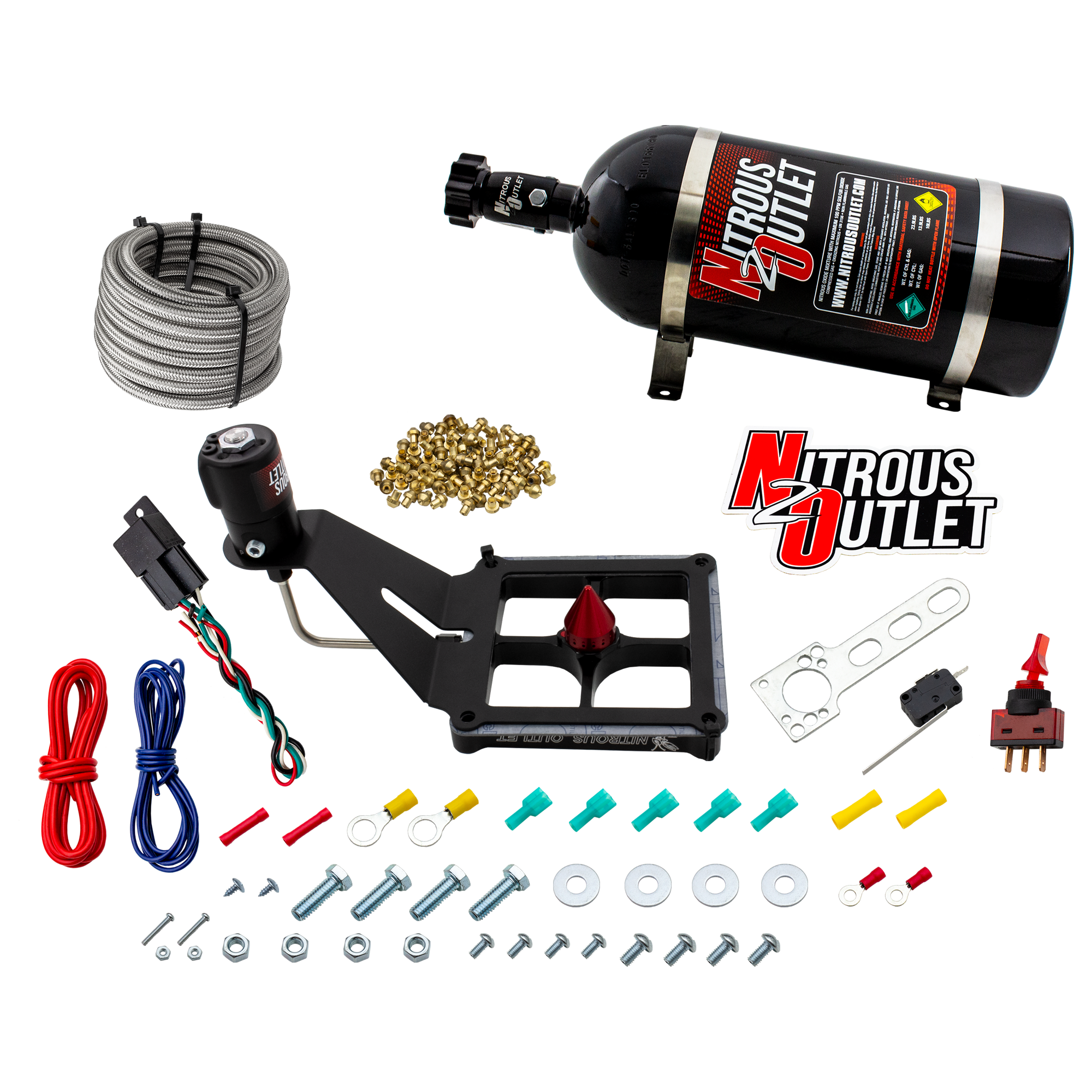 Stinger 4 Standard Dry 4500 Deep Break Nitrous Plate System – Nitrous ...