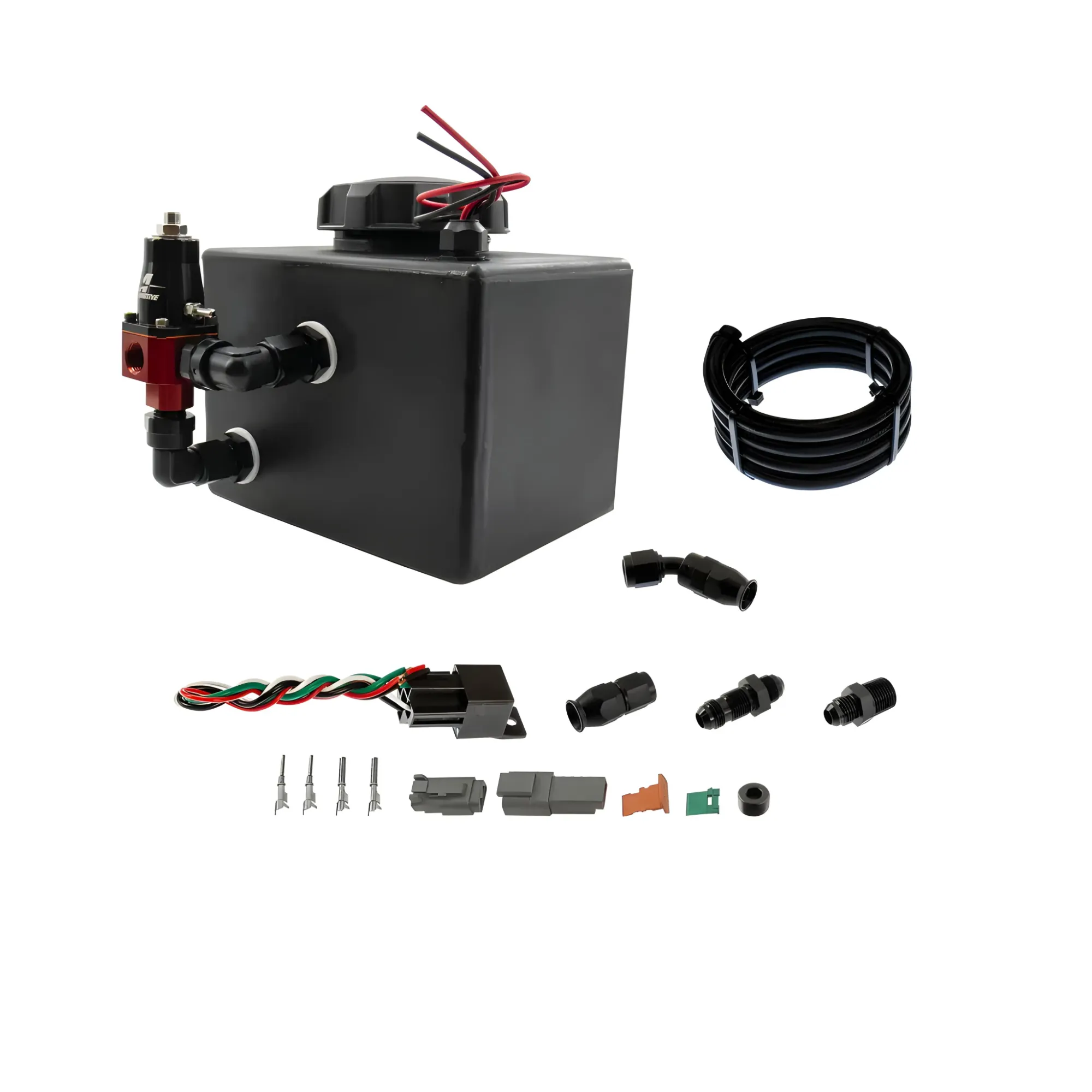 Universal Plastic Battery Tray Dedicated Fuel System – Nitrous Outlet