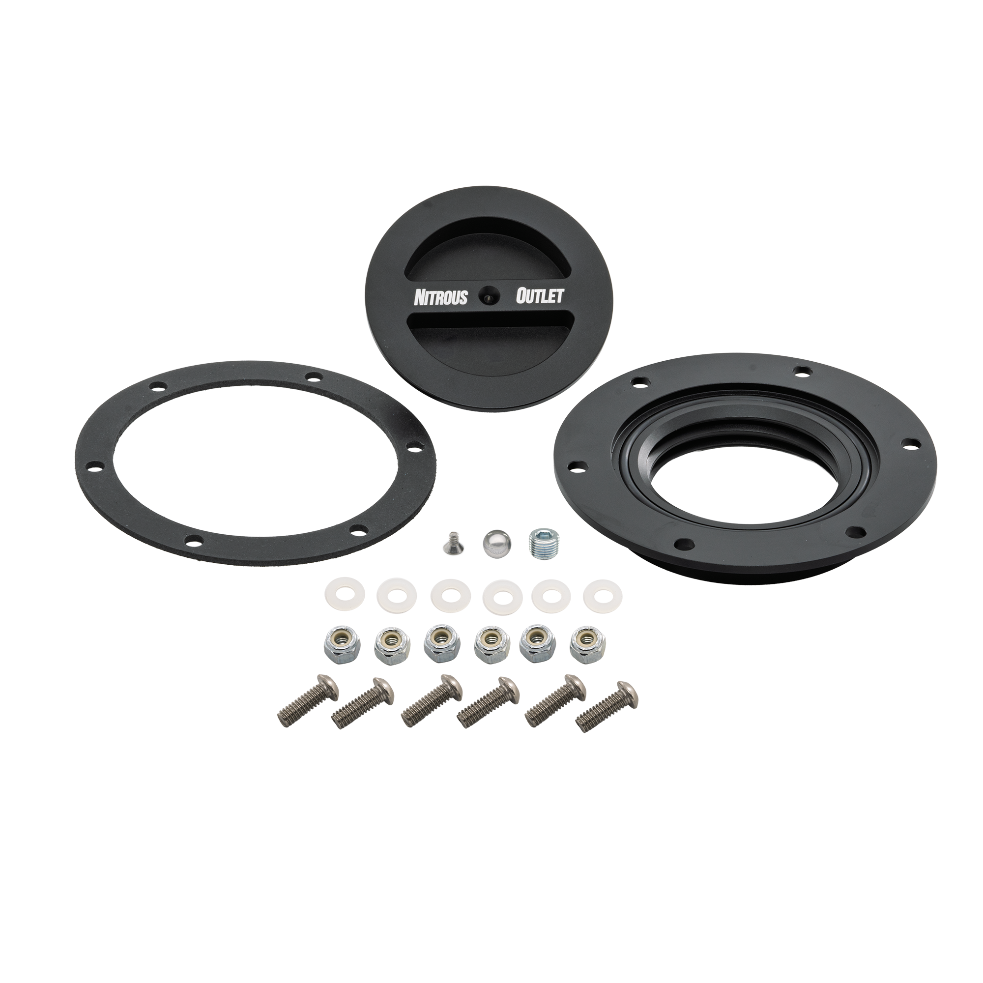 Billet Low Profile Fuel Cell Lid - Built in Optional Roll Over Vent ...