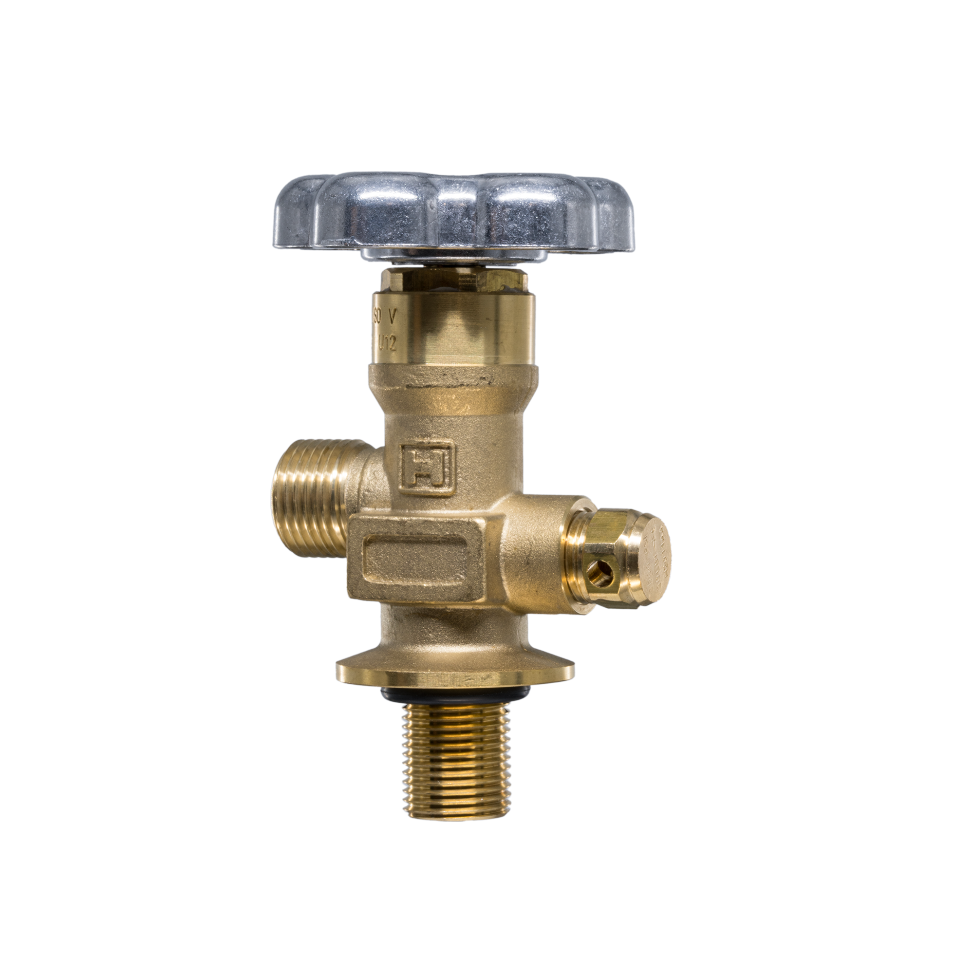 2.5lb Aluminum and 5lb Composite Brass CO2 Bottle Valve - CGA 320 / .7 ...