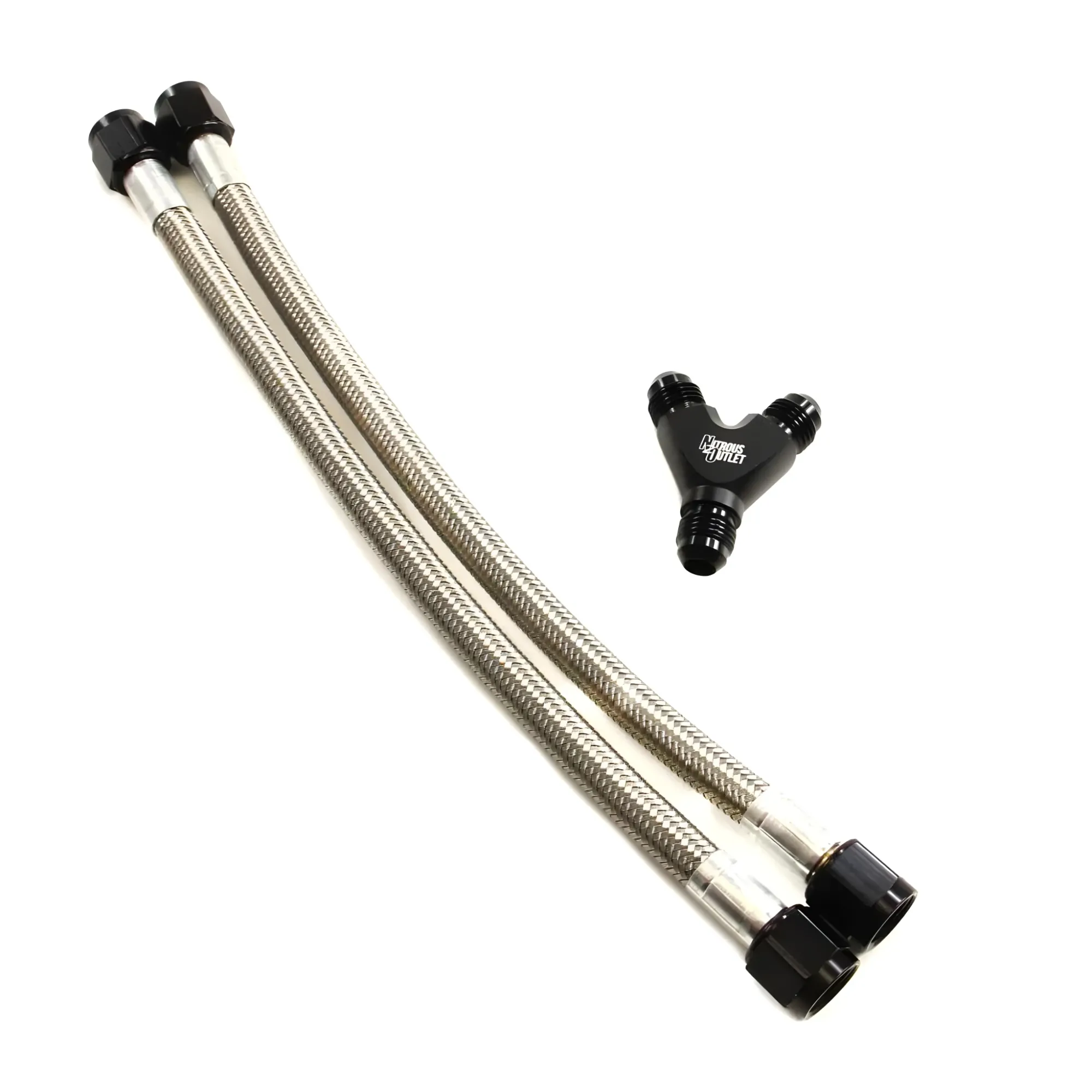 Dual Bottle Feed Hose Kit – Nitrous Outlet