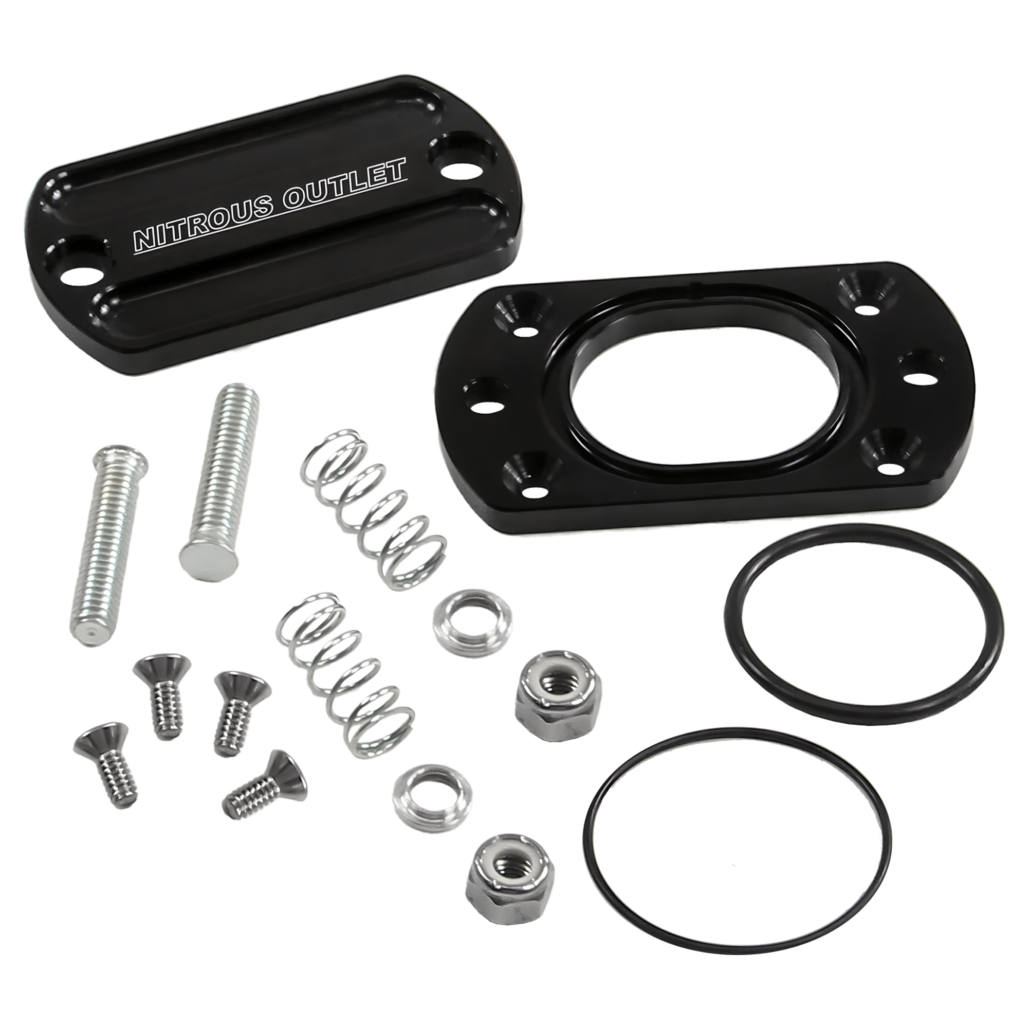Billet Bolt-On Pressure Relief Panel (For Intake Manifold) – Nitrous Outlet