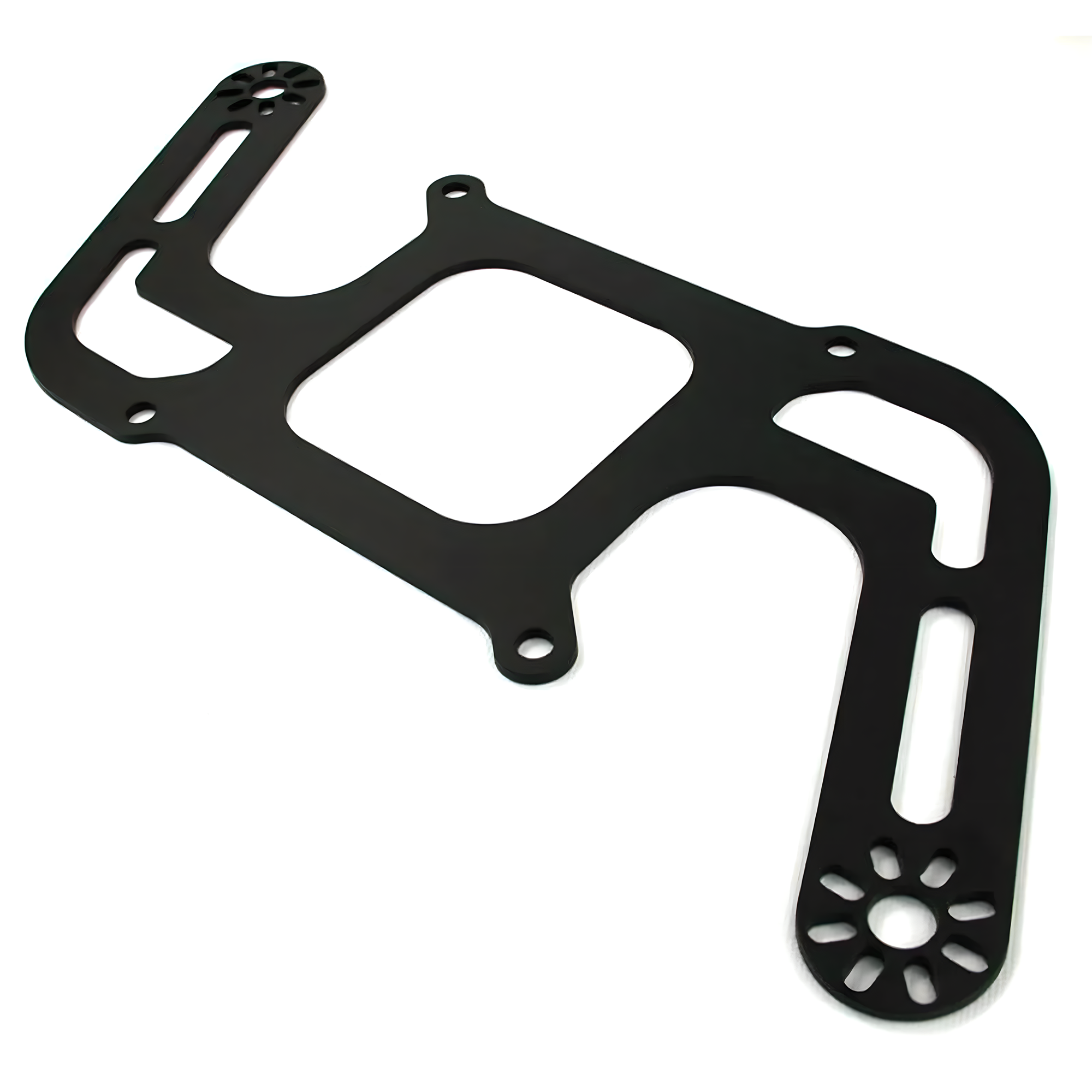 4150 Flange Boomerang 2 Solenoid Bracket – Nitrous Outlet