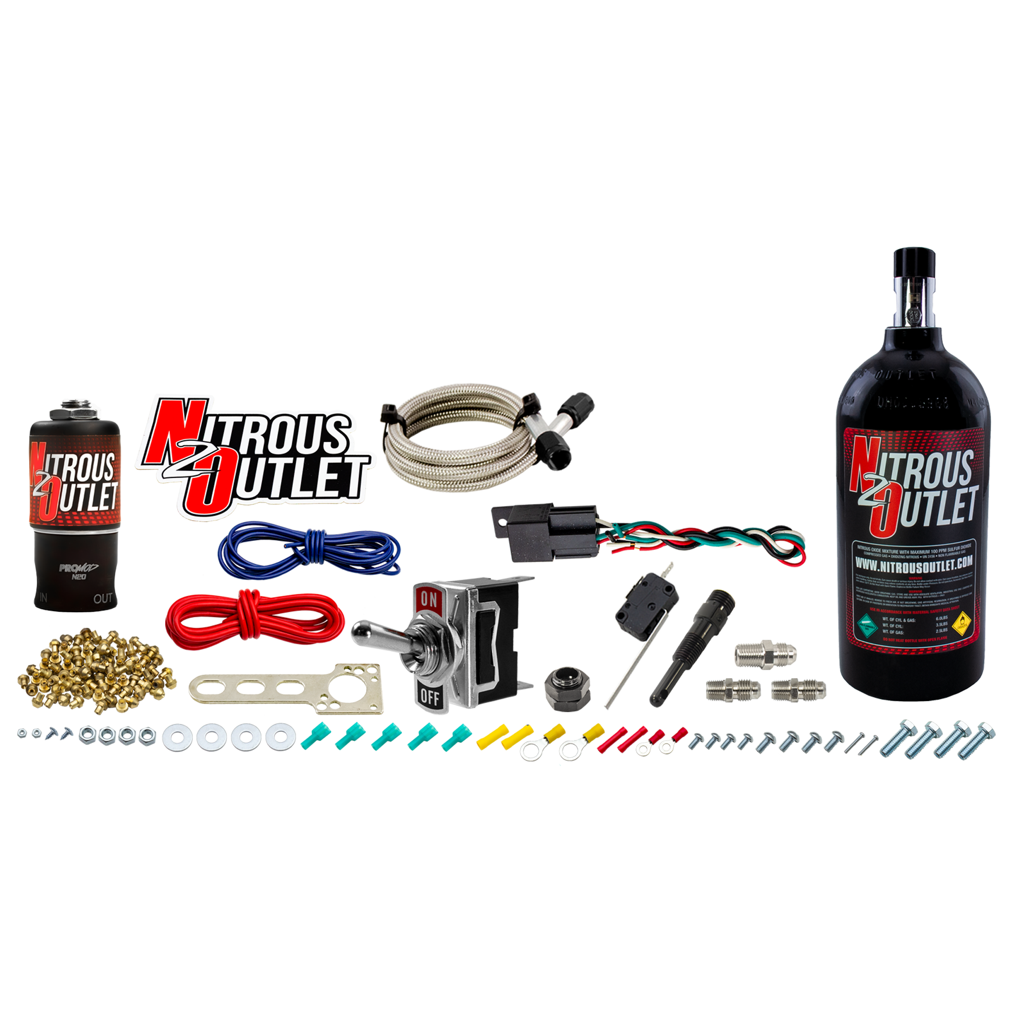 Single Cylinder Powersports Direct Port System [200HP] – Nitrous Outlet