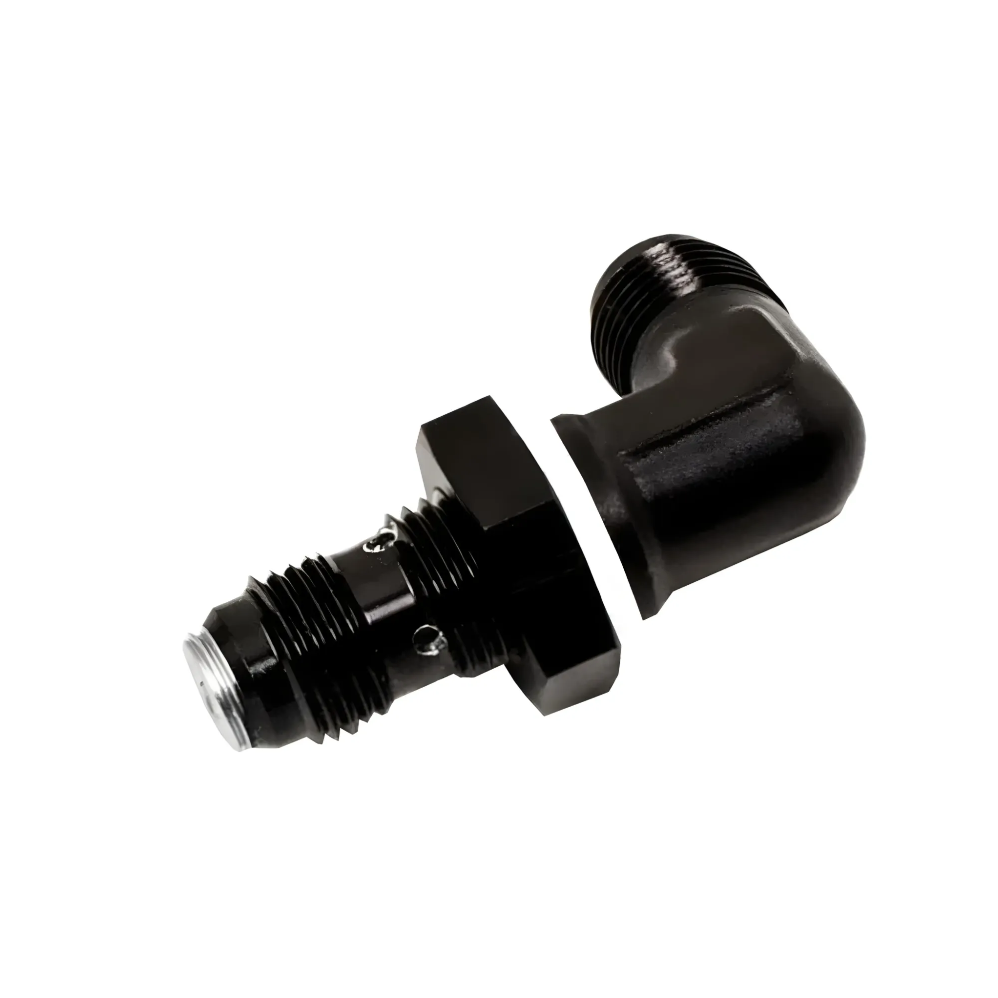 6AN 90 Degree Bulkhead Roll Over Vent – Nitrous Outlet