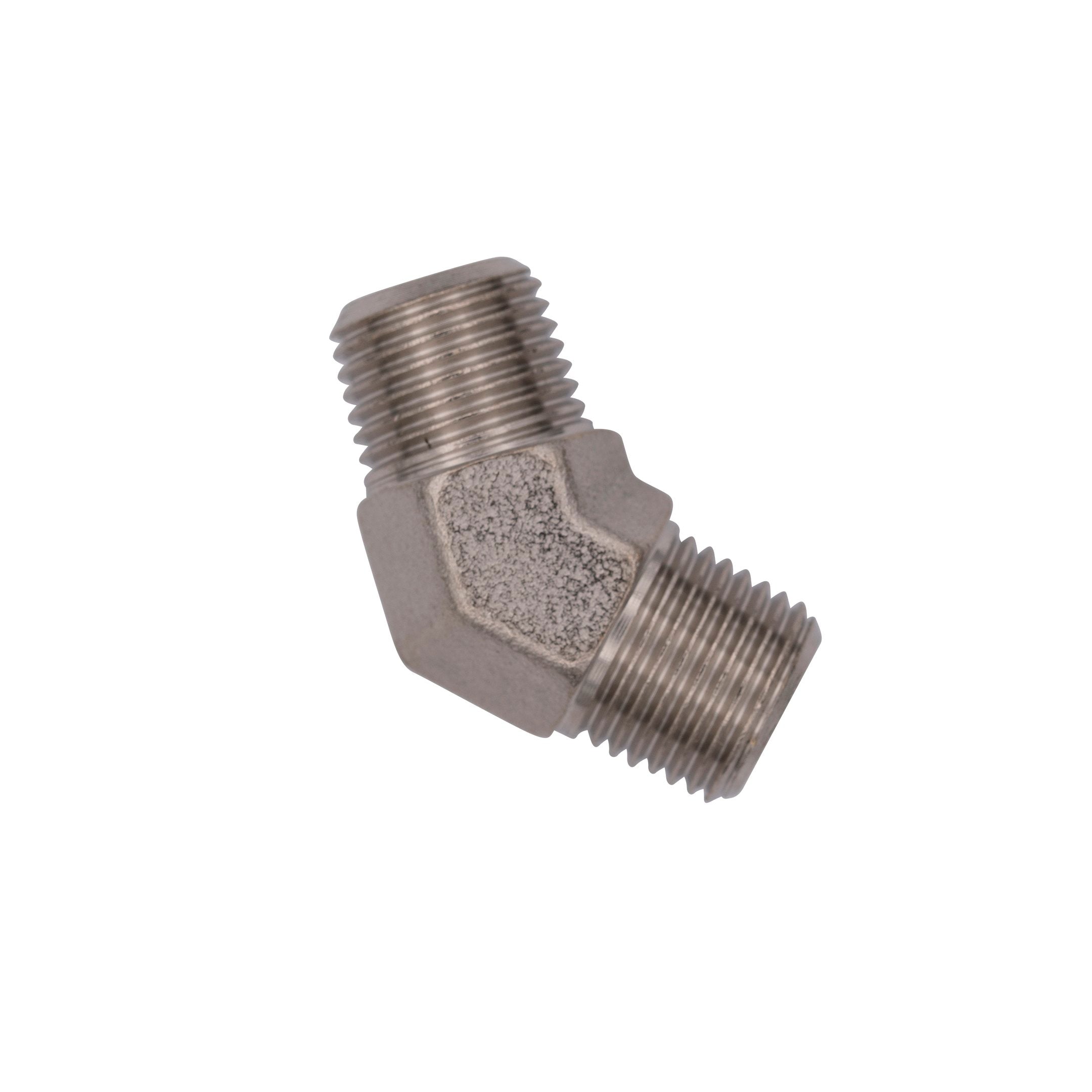 Flo Supply 1/8" NPT x 1/8" NPT 45 Degree Fitting - Male/Female ...