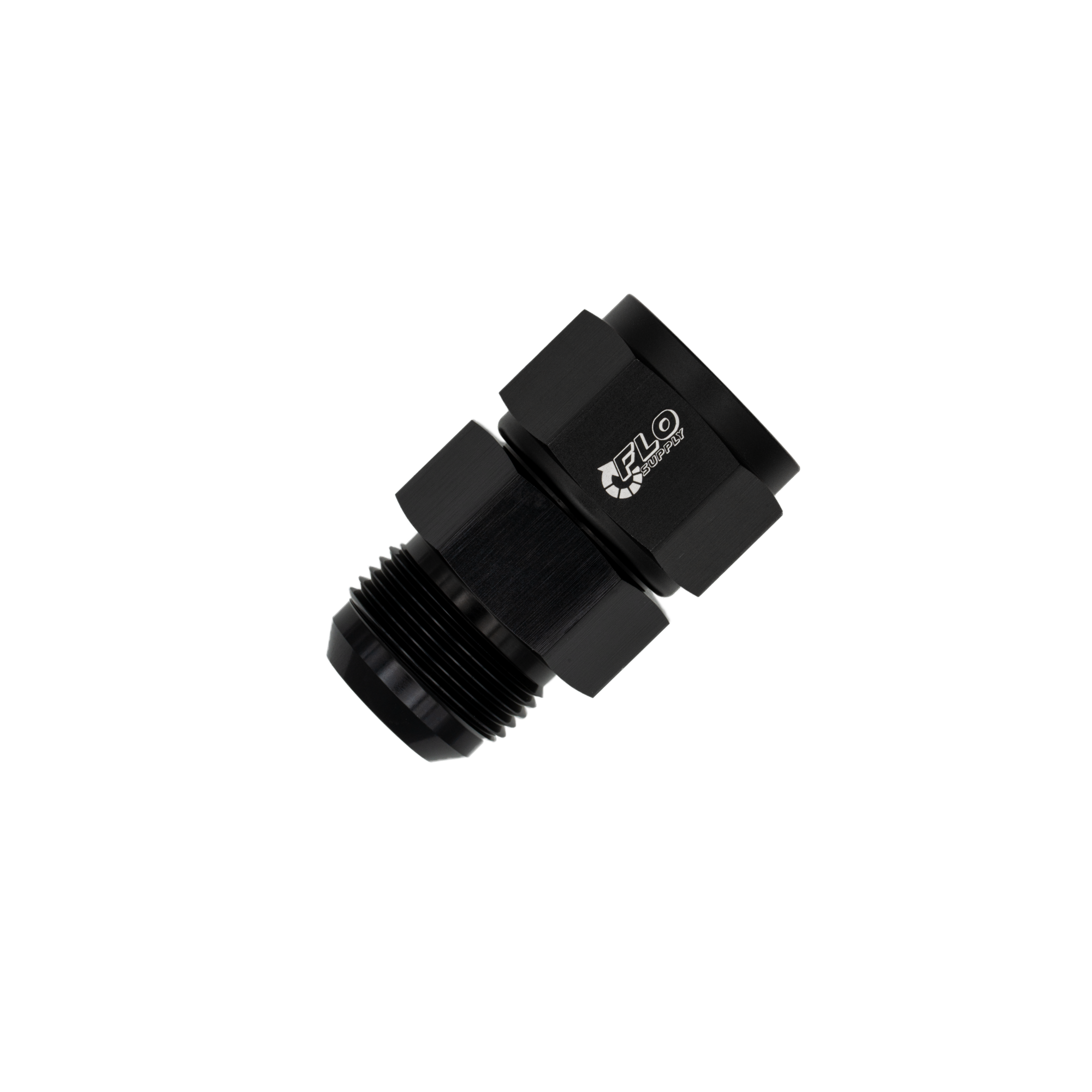 16AN Female To Male Swivel Adapter with 1/4"NPT Port – Nitrous Outlet