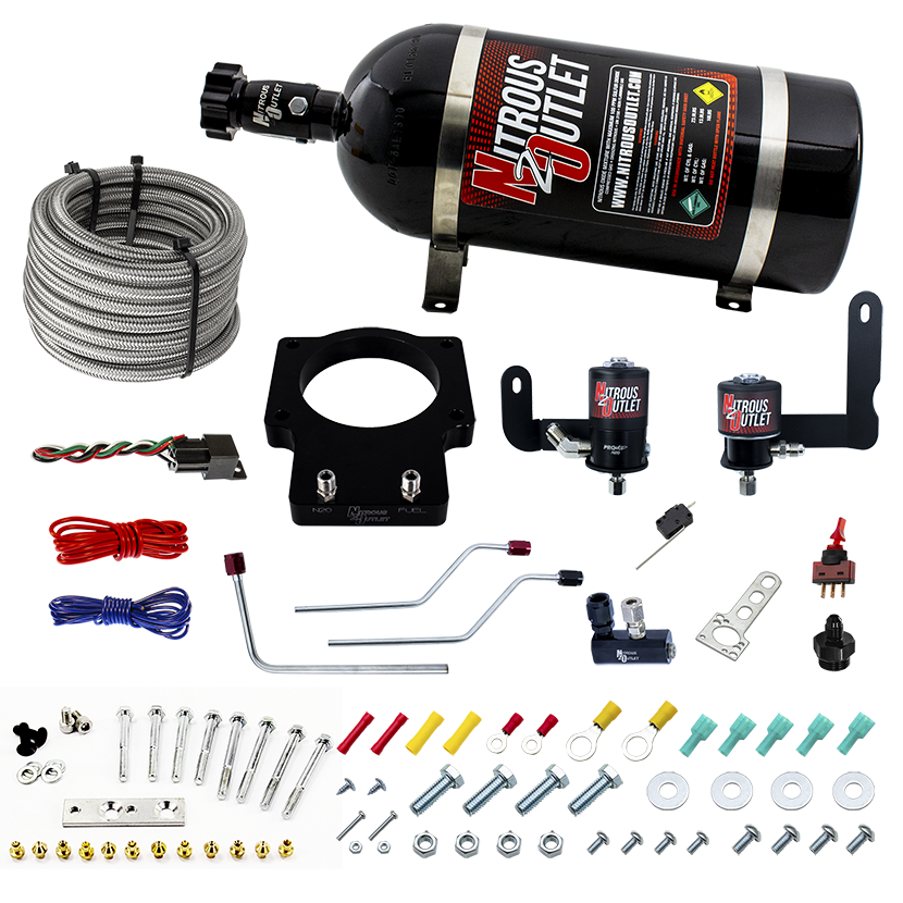 GM 06-07 LS2 CTS-V 90mm FAST Intake System – Nitrous Outlet