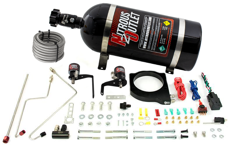 102mm FAST Intake Hard-Lined Plate System – Nitrous Outlet