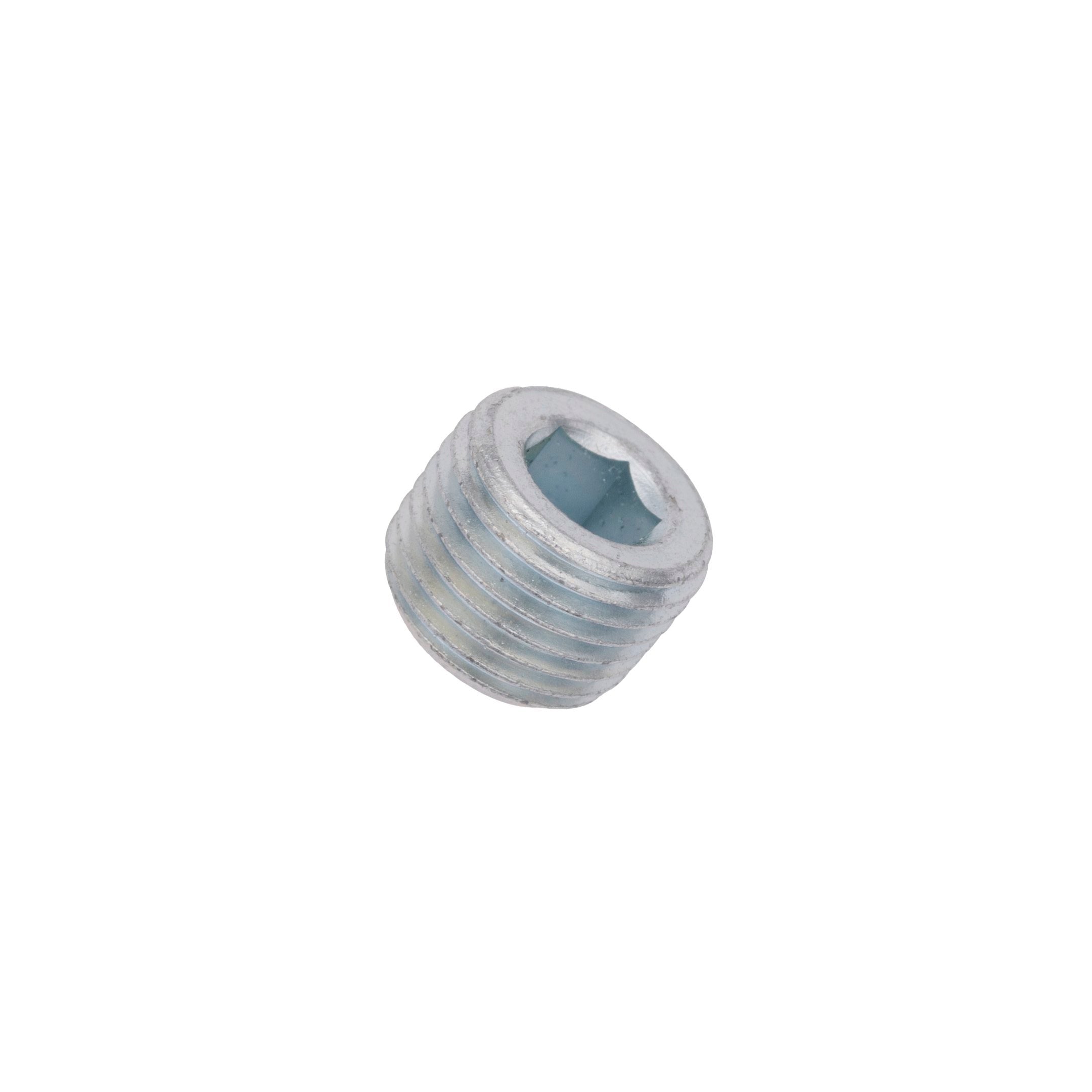 1/8" NPT Plug (Zinc Plated) – Nitrous Outlet